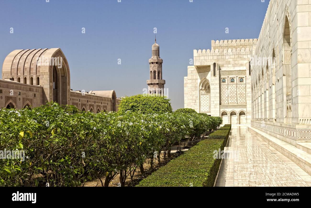 Sultan Qaboos Grand Mosque Stock Photo - Alamy