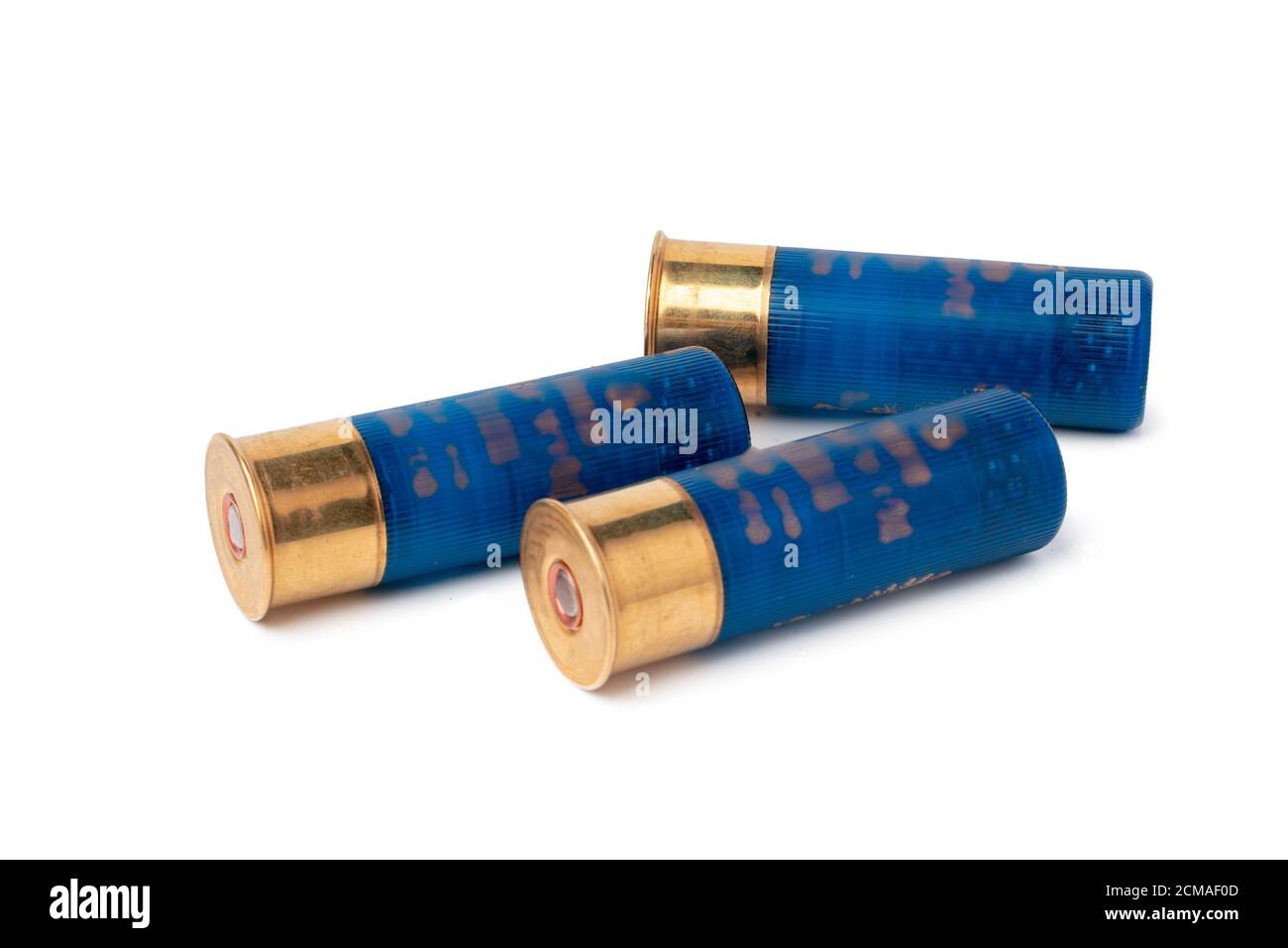 Shotgun shell cartridge isolated on white background Stock Photo - Alamy