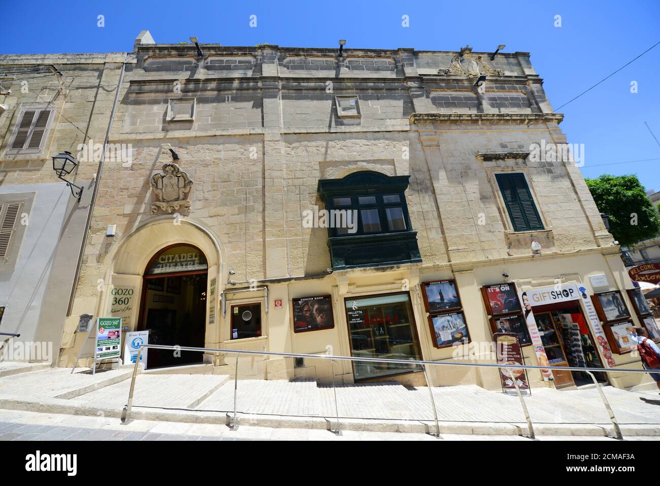 Beautiful old buildings in Gozo, Malta Stock Photo - Alamy