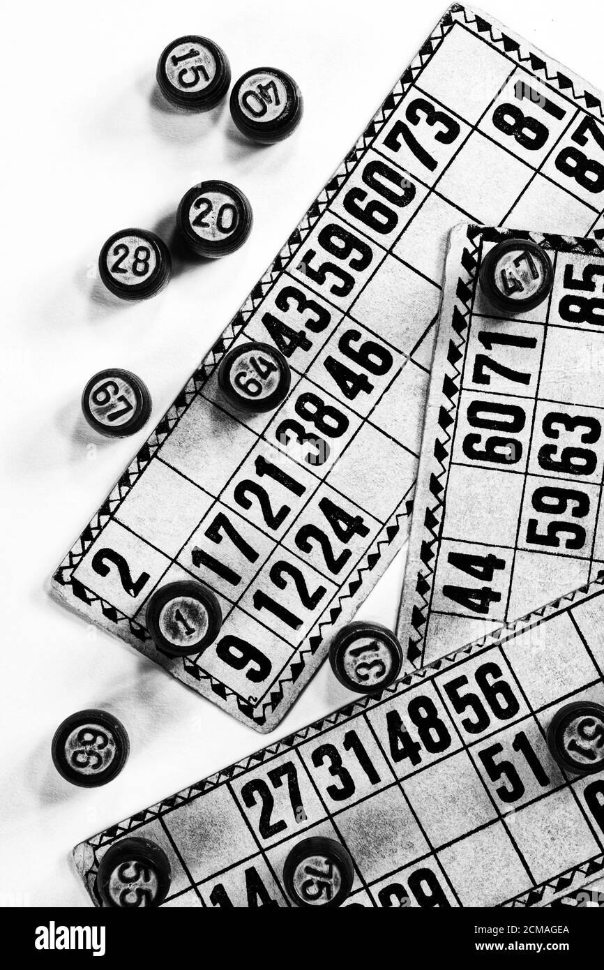Lotto image Black and White Stock Photos & Images - Alamy