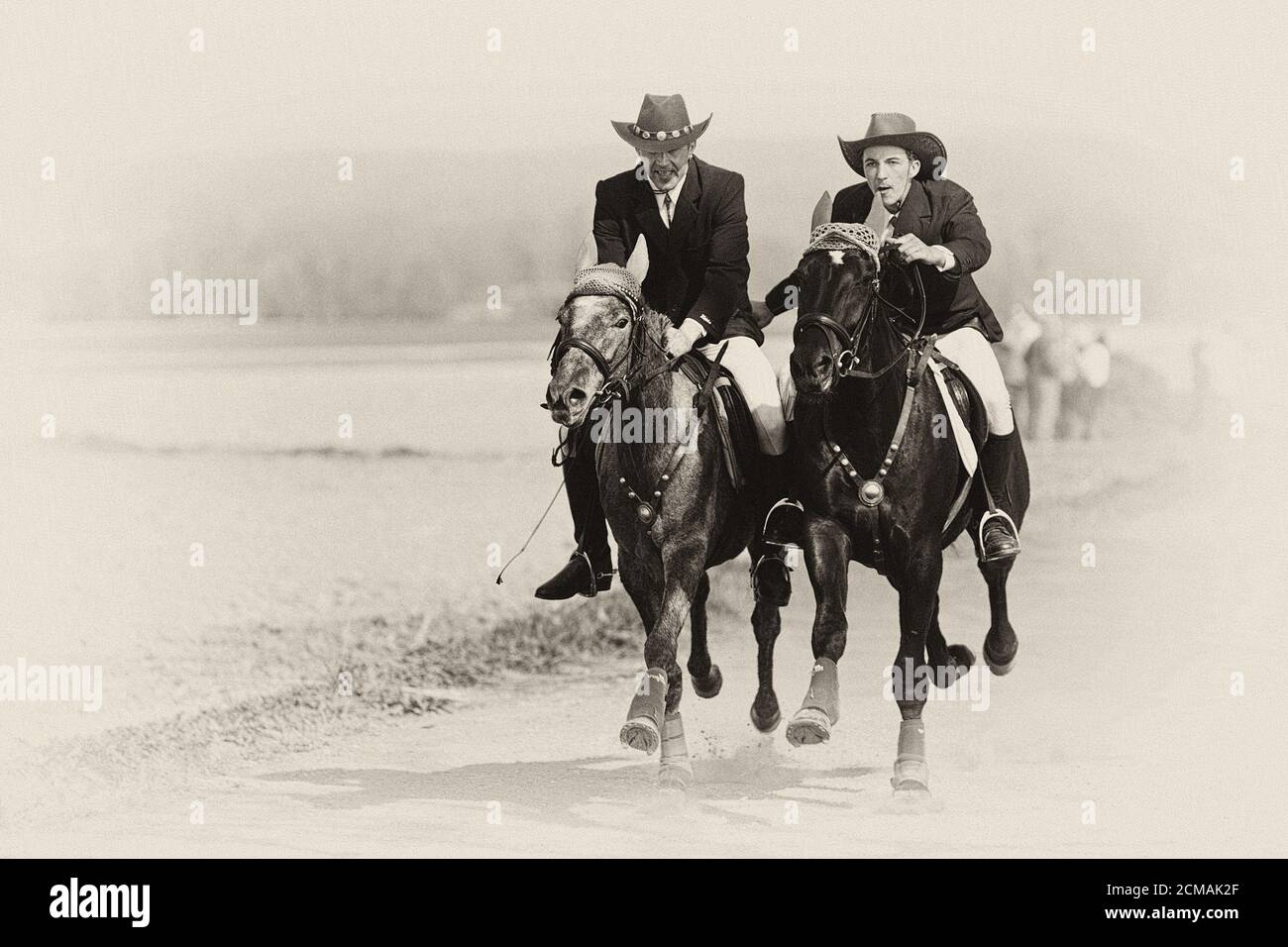 Traditional horseback riding Stock Photo - Alamy