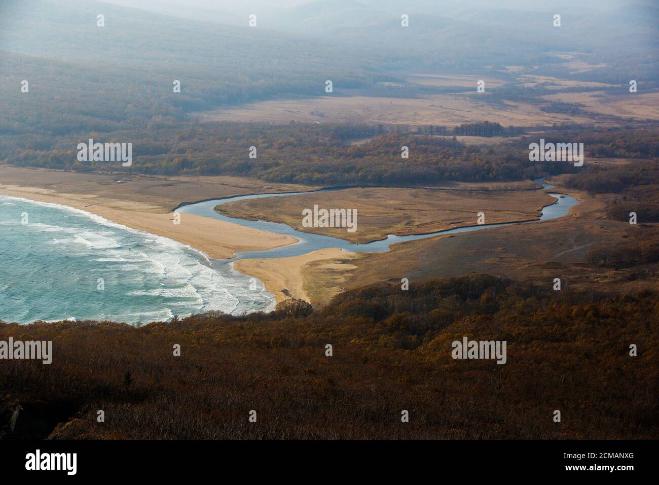 Sikhote-Alin Biosphere Reserve in the Primorsky Territory. Panoramic ...