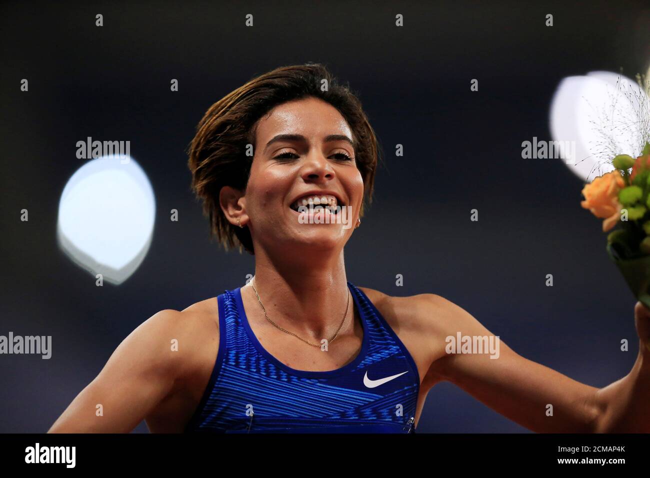 Rababe arafi athletics hi-res stock photography and images - Alamy