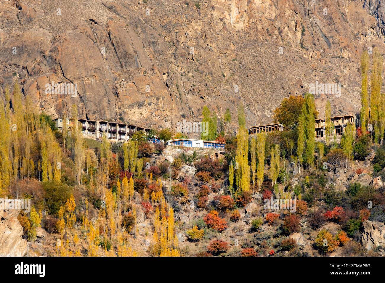 Autumn At Hunza and northern areas of gilgit baltistan , Pakistan Stock ...