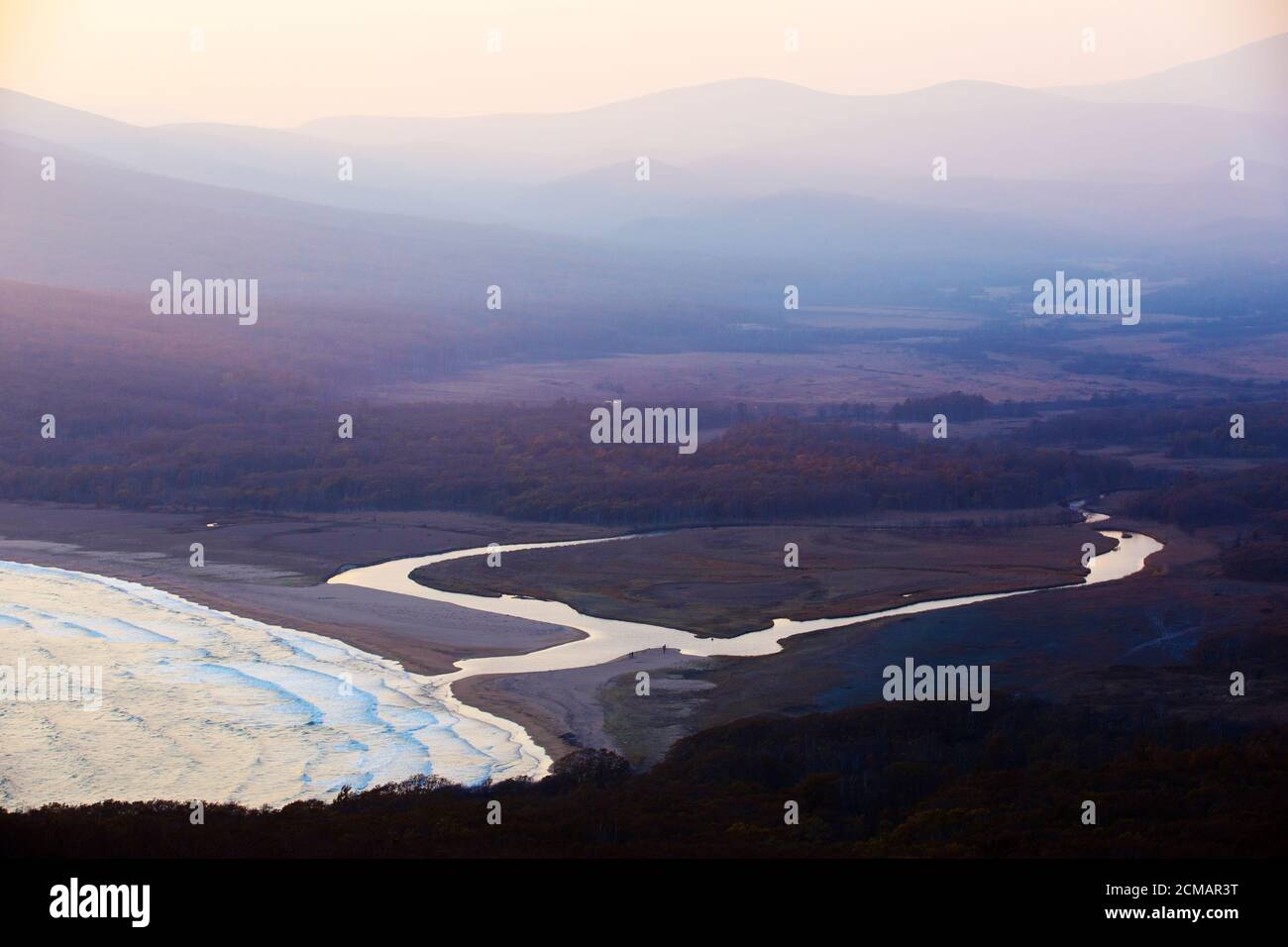 Sikhote-Alin Biosphere Reserve in the Primorsky Territory. Panoramic ...