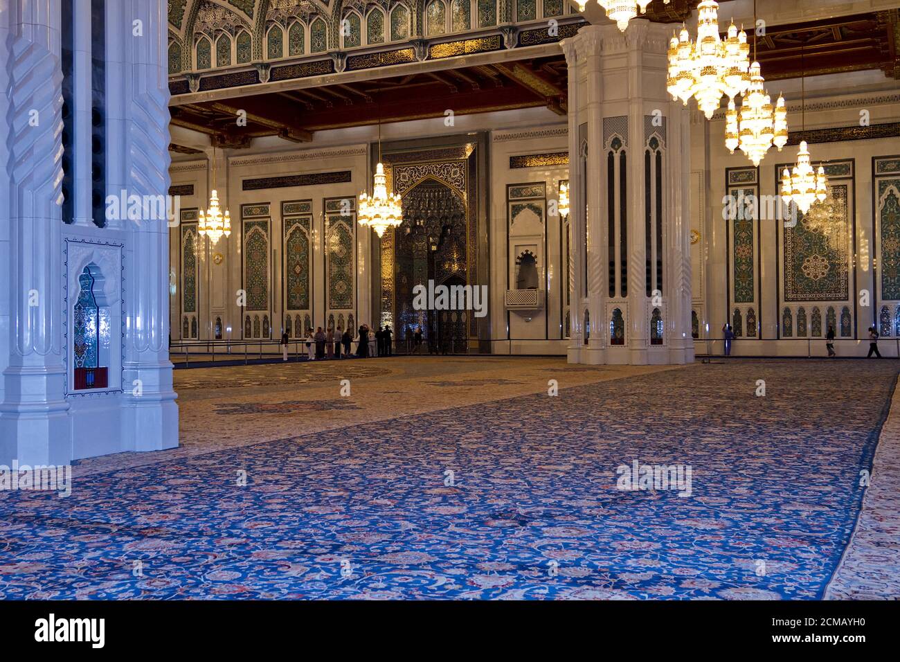 Sultan Qaboos Grand Mosque Stock Photo - Alamy