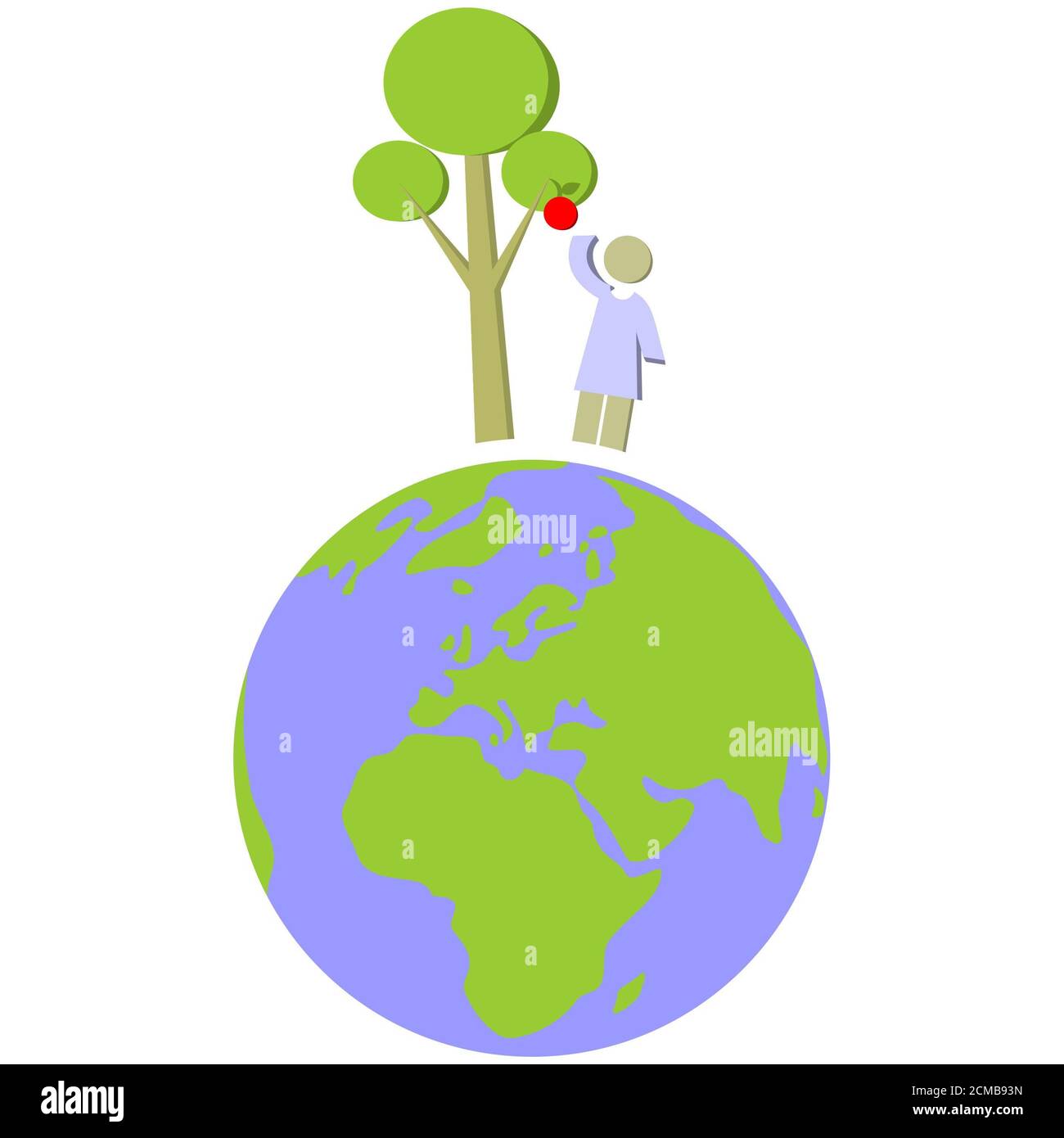 Cute earth map Cut Out Stock Images & Pictures - Alamy