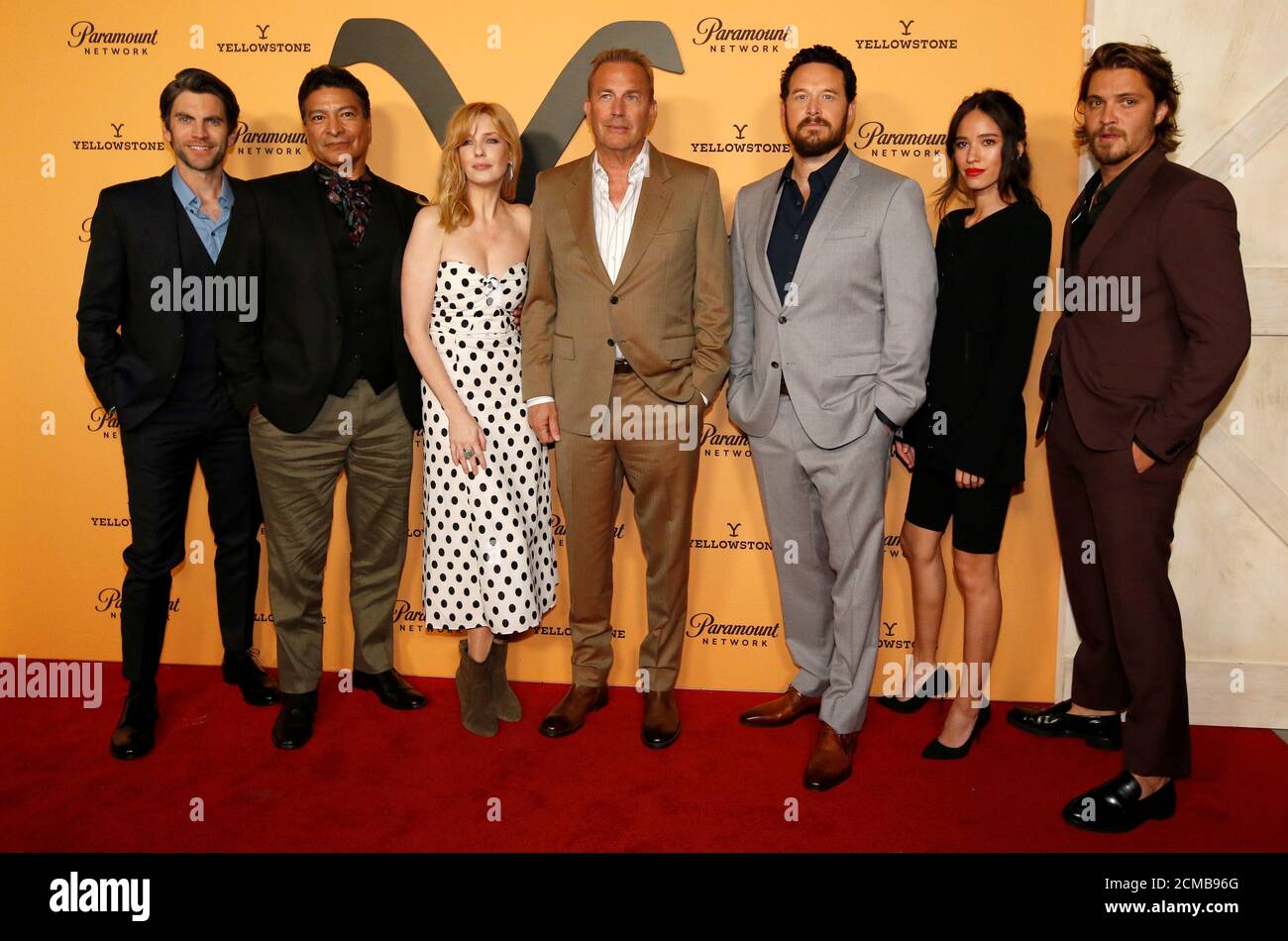 Kevin Costner Joins Yellowstone Cast For Premiere In La