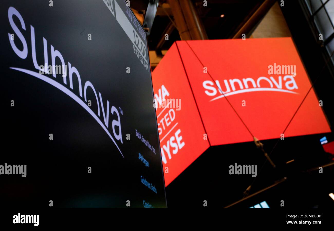 Logo sunnova hi-res stock photography and images - Alamy