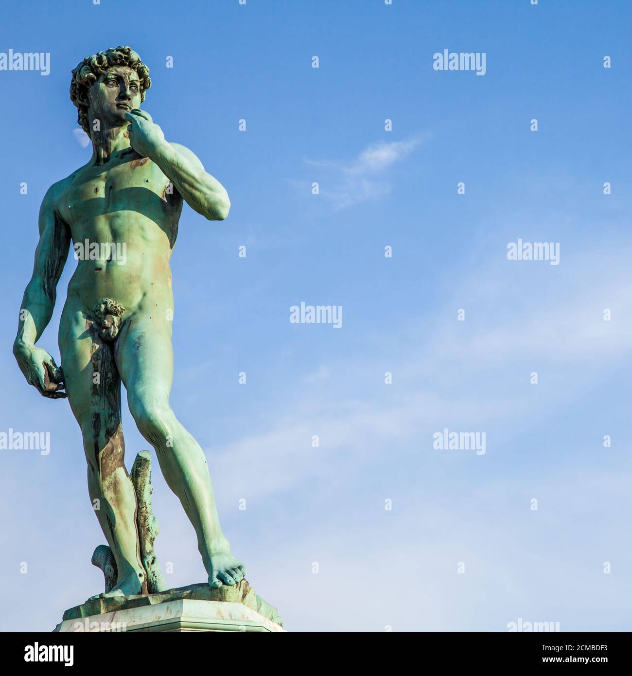 Michelangelos david copy hi-res stock photography and images - Alamy