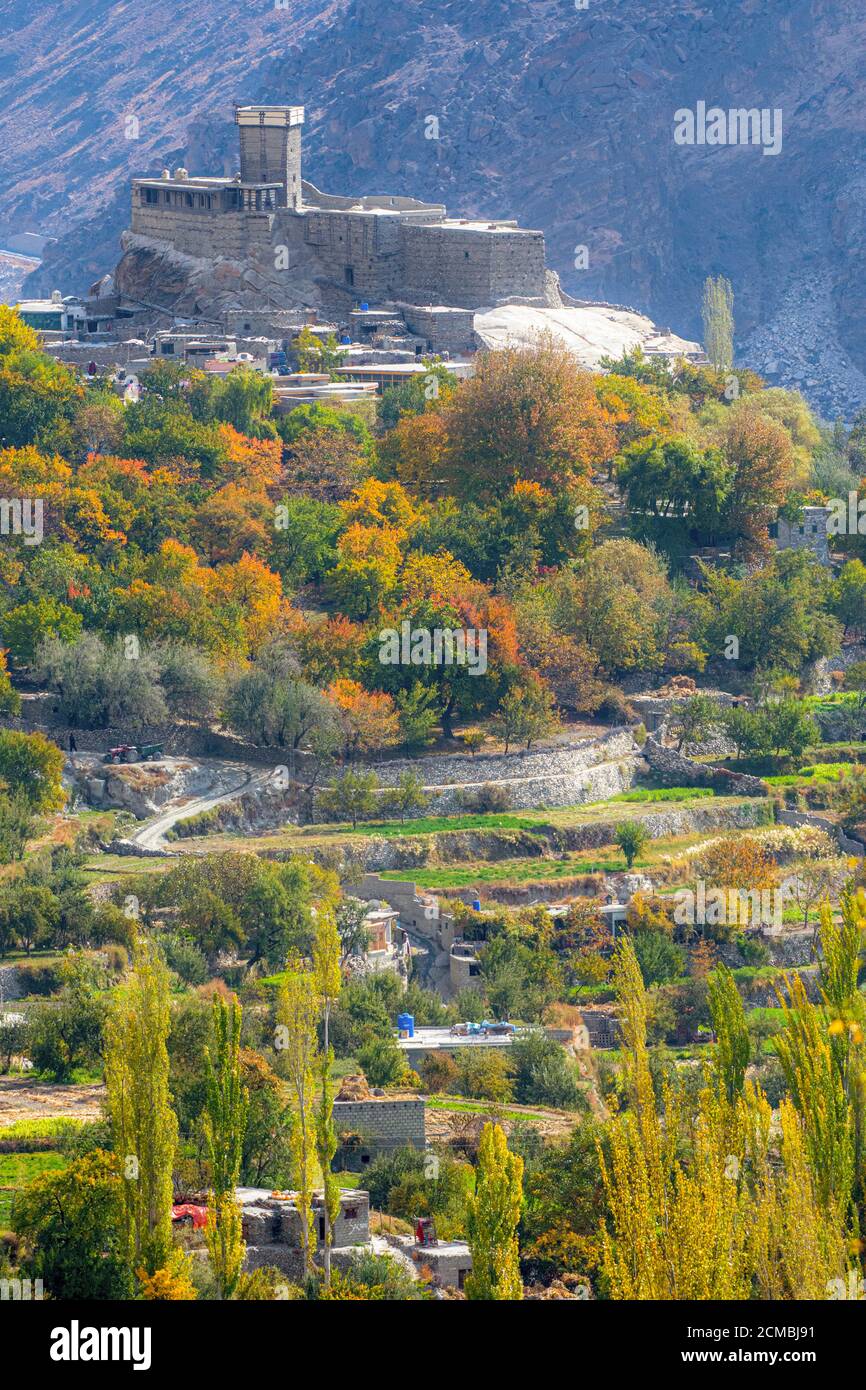 Autumn At Hunza and northern areas of gilgit baltistan , Pakistan Stock ...