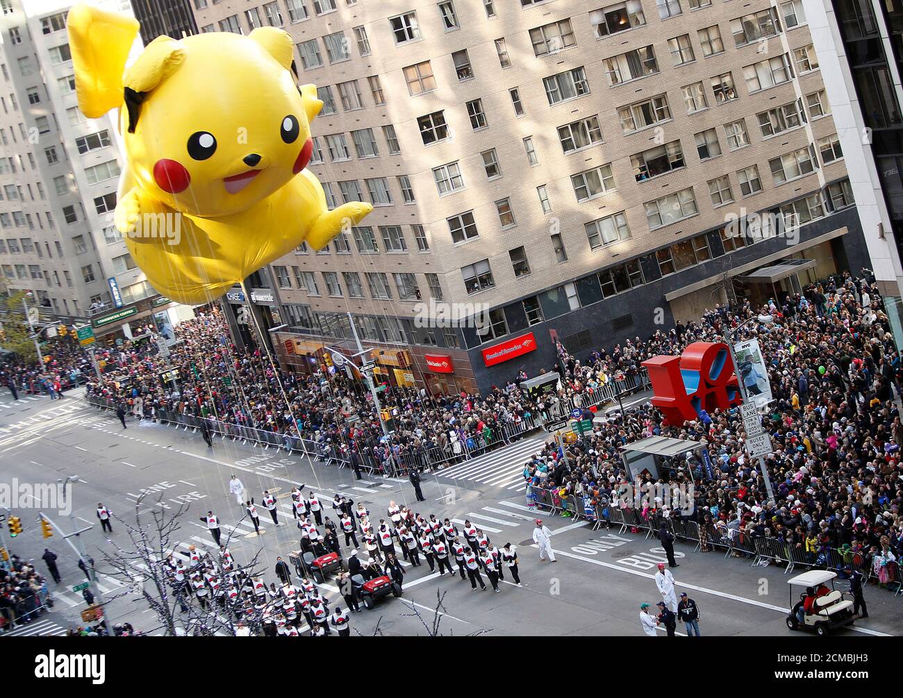 Macy's day parade pokemon hi-res stock photography and images - Alamy