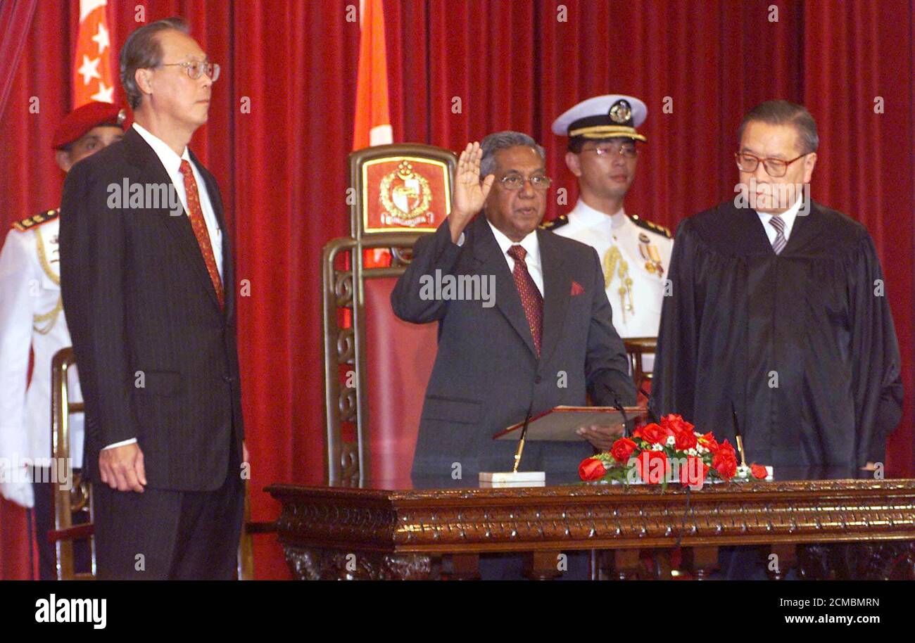 Singapore President S R Nathan High Resolution Stock Photography and ...