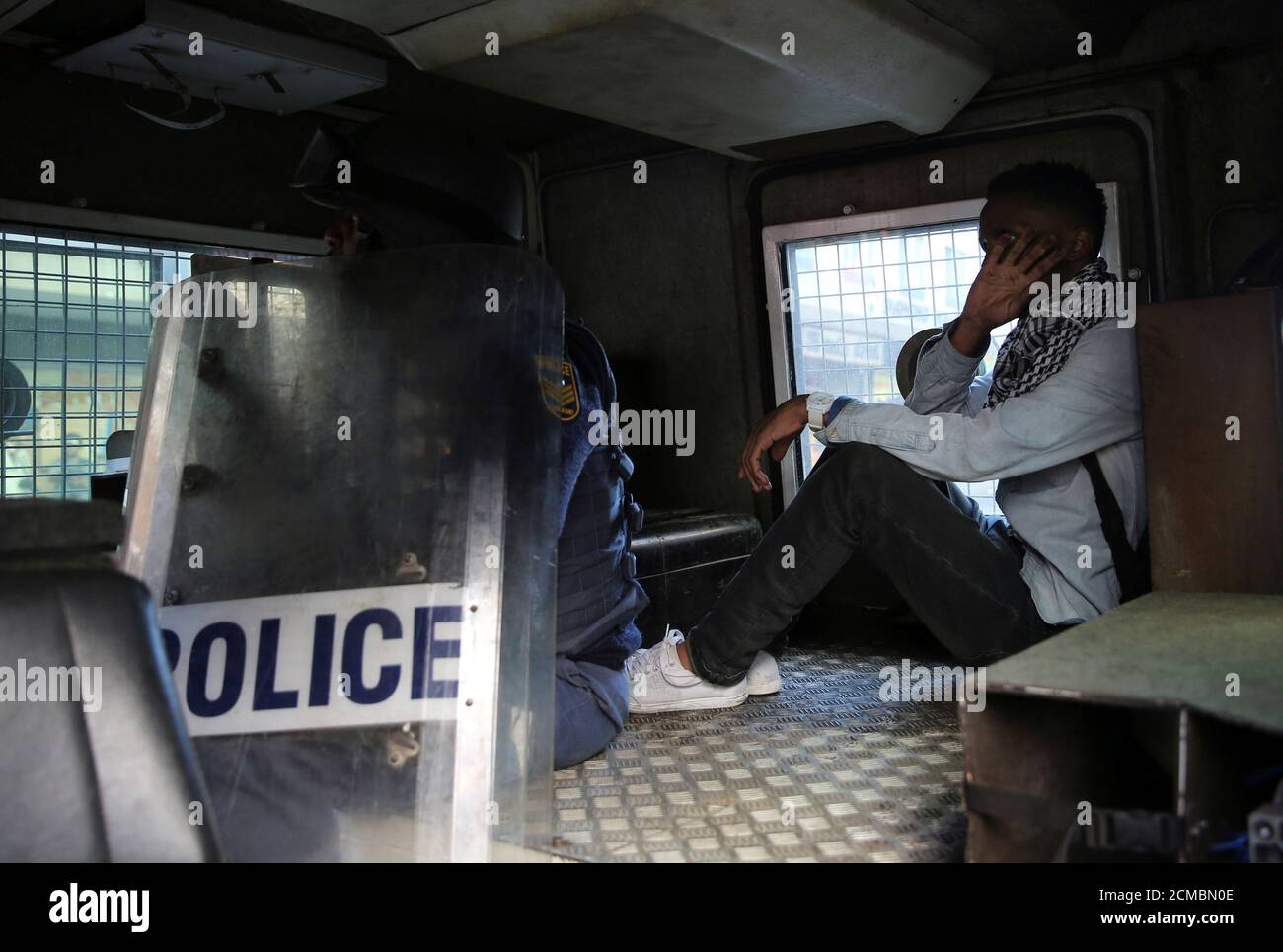 Armoured vehicle police africa hi-res stock photography and images - Alamy