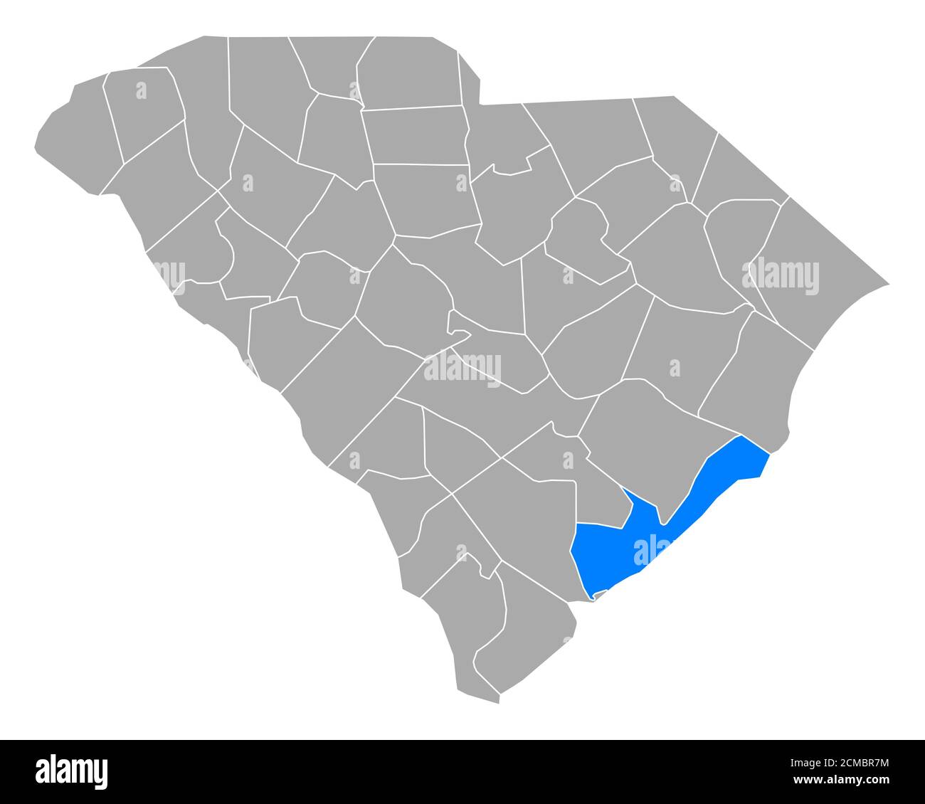 Charleston usa map Cut Out Stock Images & Pictures - Alamy