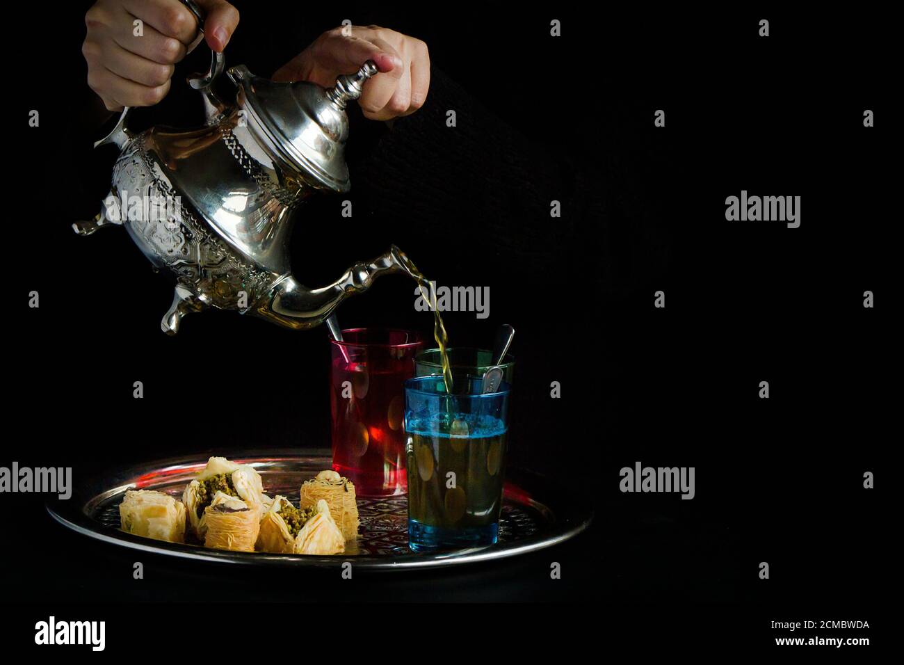 Serving baklava hi-res stock photography and images - Alamy