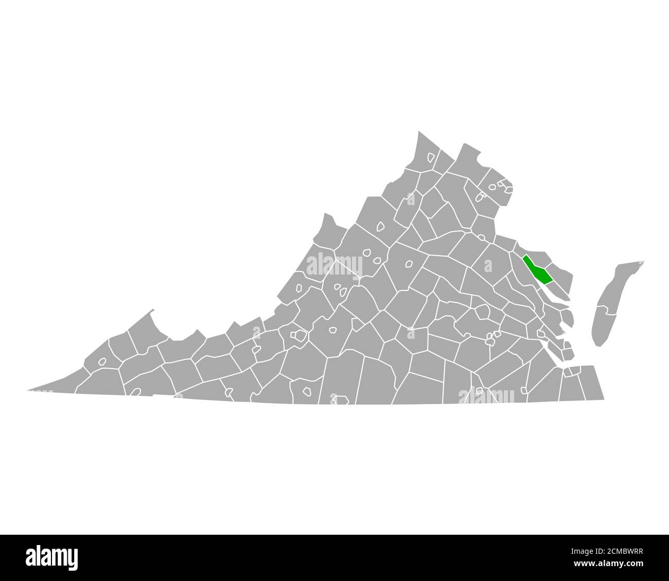 Map Of Richmond High Resolution Stock Photography and Images - Alamy
