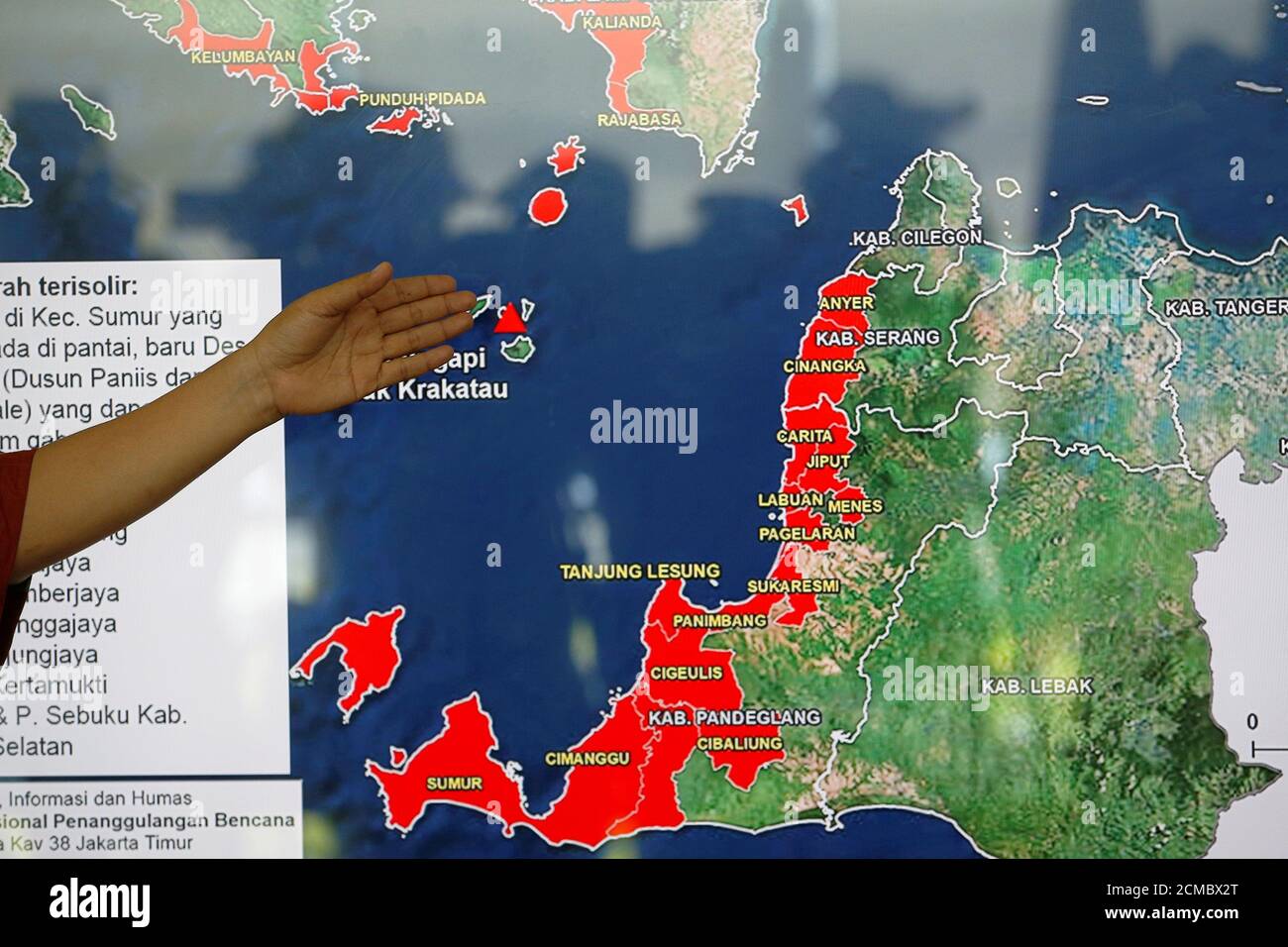Disaster area map hi-res stock photography and images - Alamy