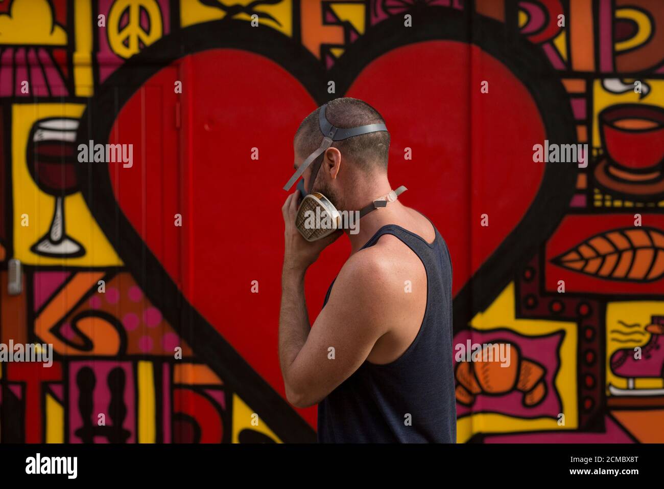 Oxford, United Kingdom. 16 Sep 2020. International Artist Luke Embden ...