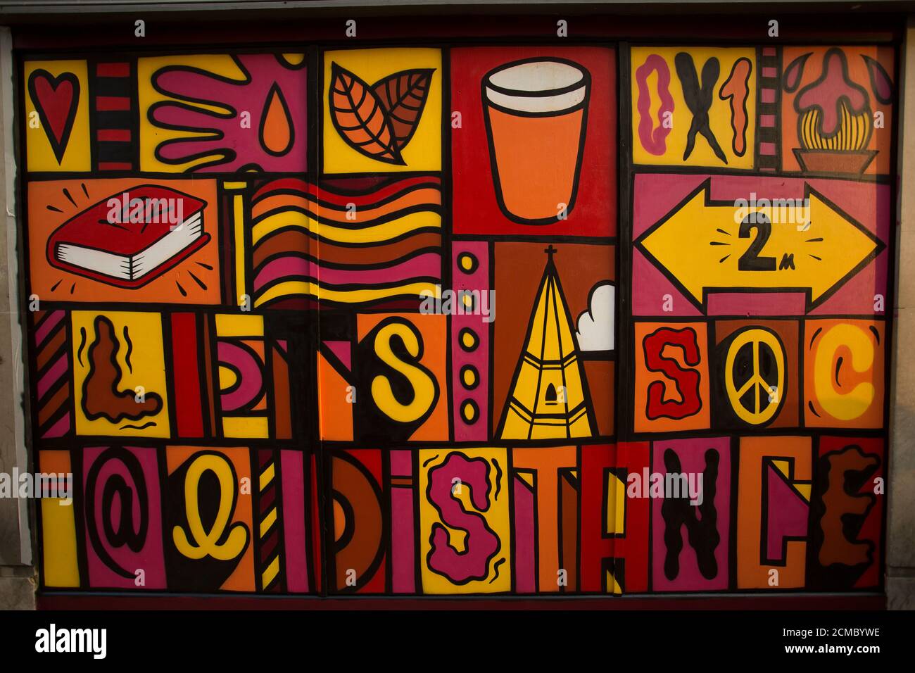 Oxford, United Kingdom. 16 Sep 2020. International Artist Luke Embden ...