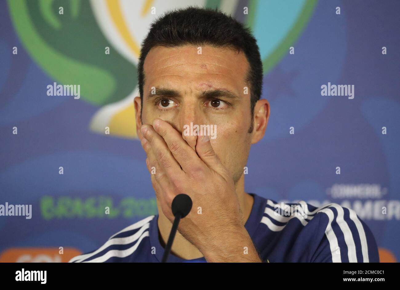 Scaloni copa america hi-res stock photography and images - Alamy