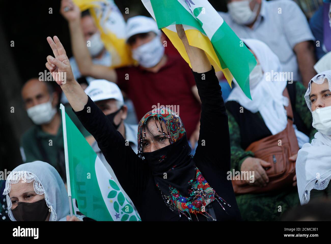 Democracy march turkey hdp hi-res stock photography and images - Alamy