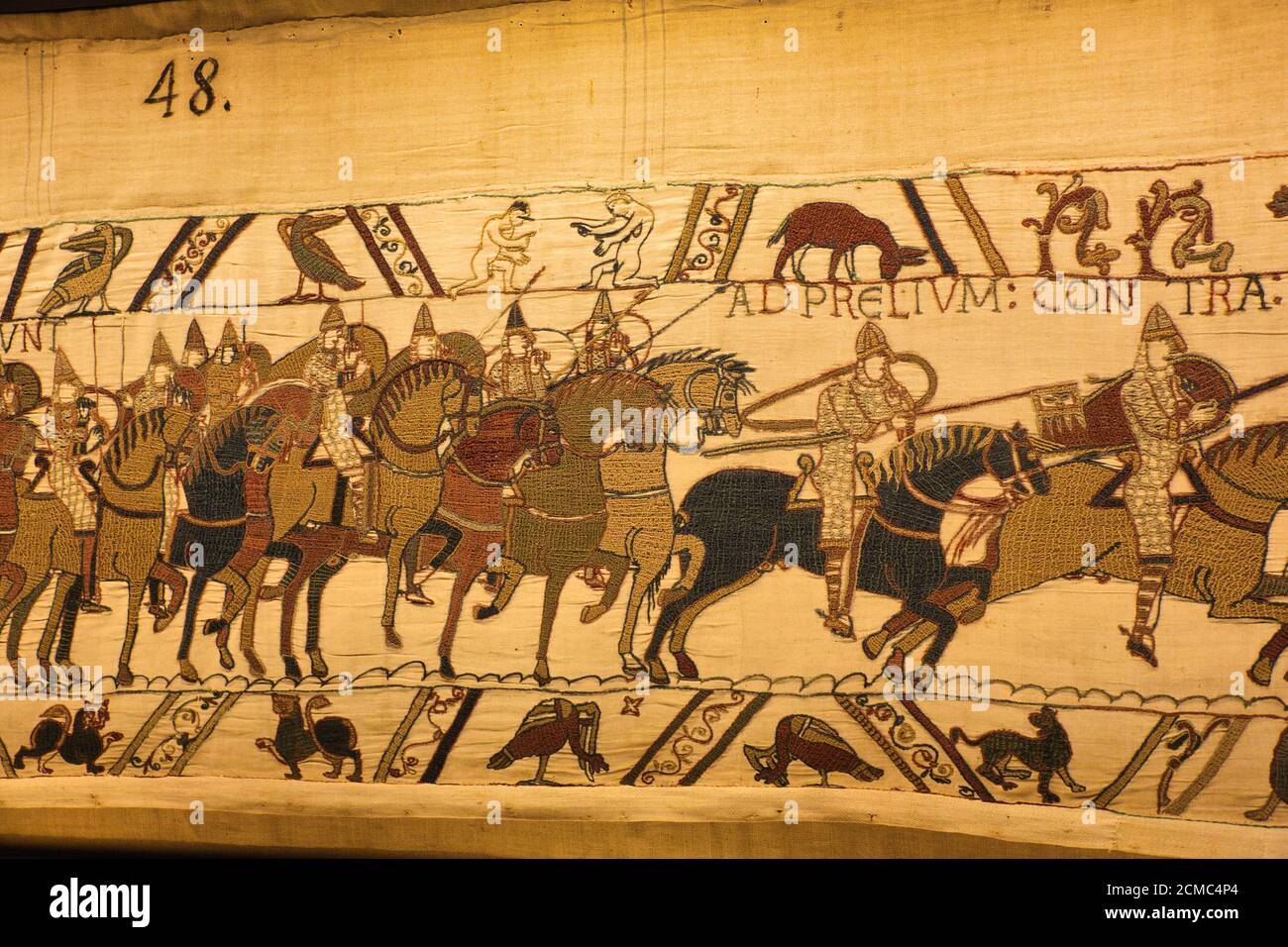 From the bayeux tapestry hi-res stock photography and images - Alamy