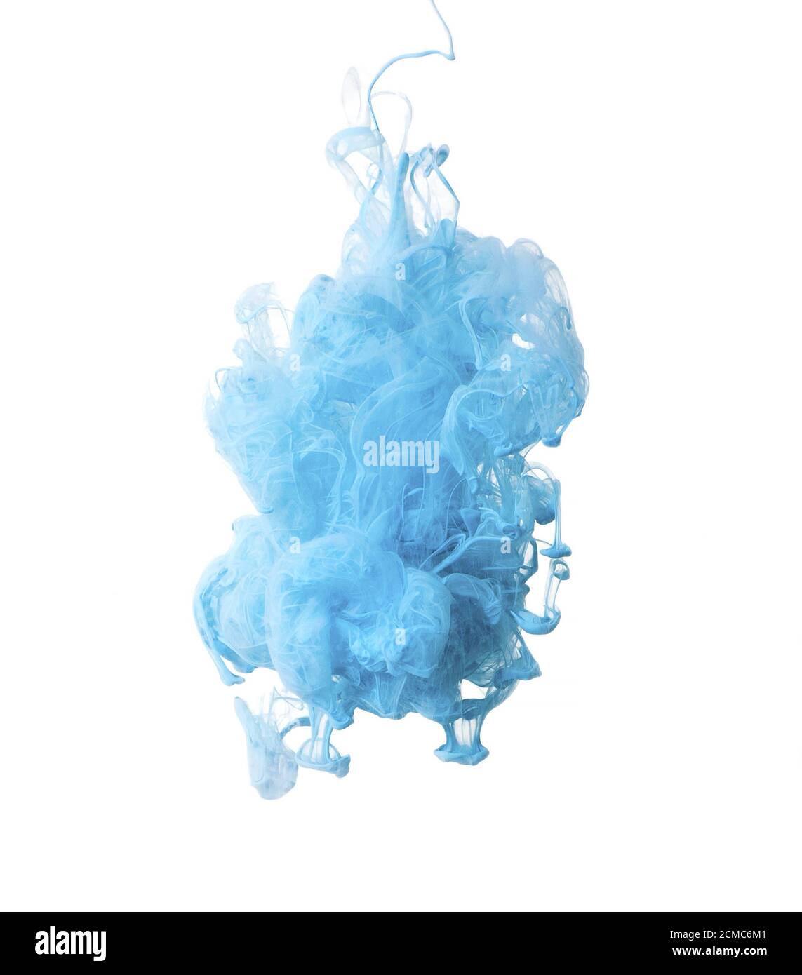 Light blue paint drop hi-res stock photography and images - Alamy