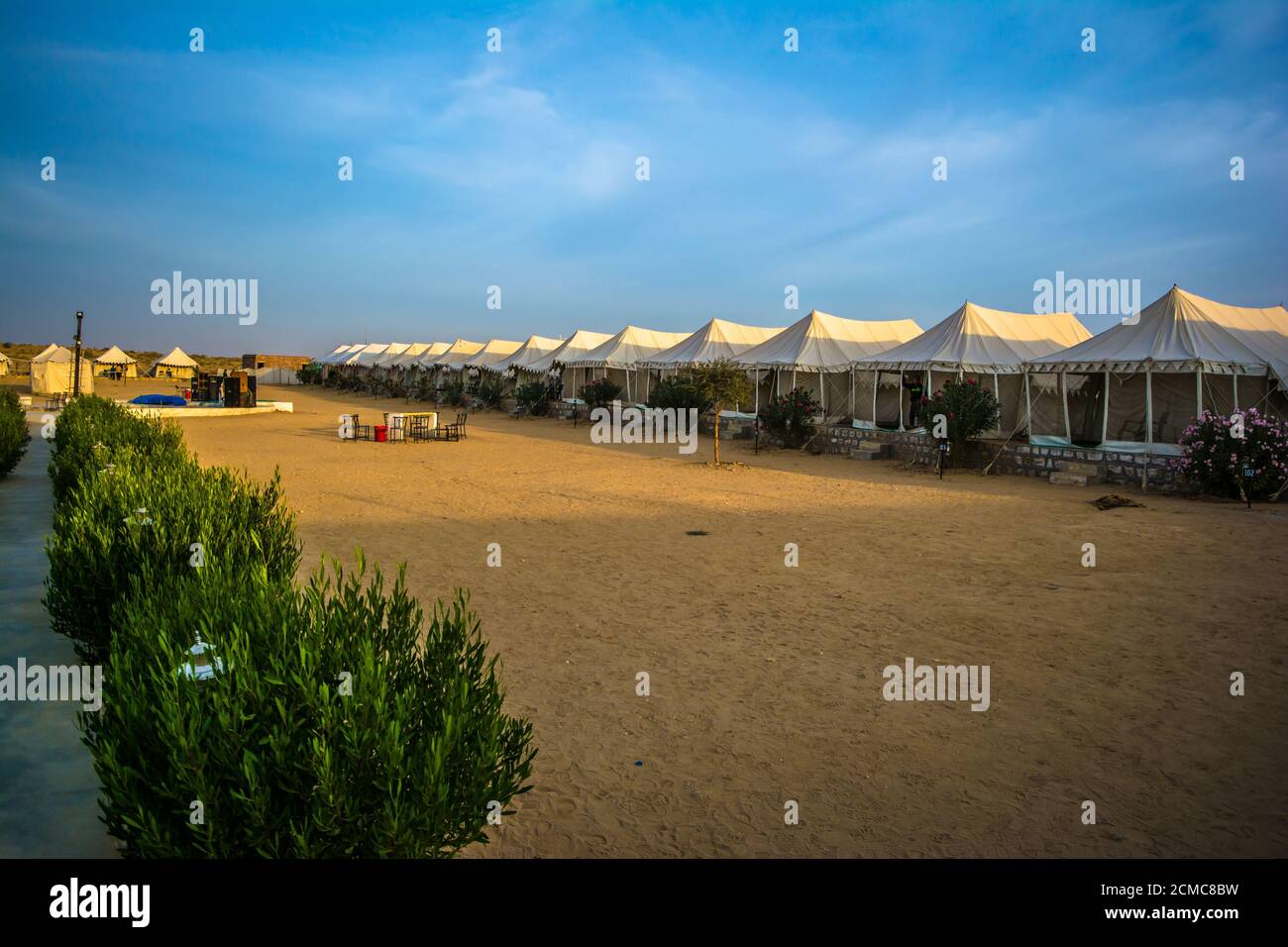 desert camping at the Sam Sand Dunes are on the outskirts of Jaisalmer ...