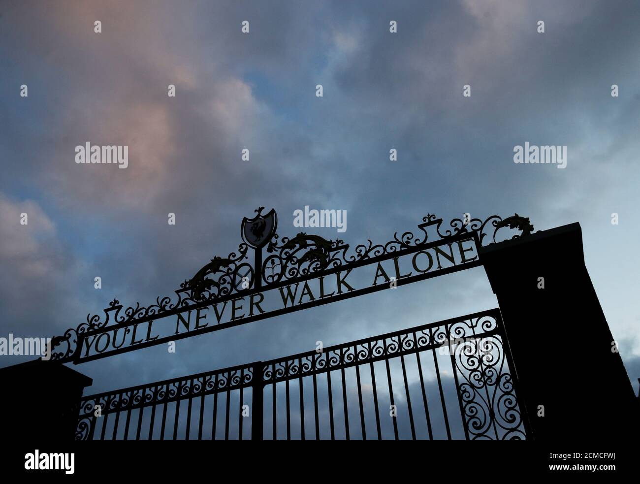 Gates anfield liverpool football club hi-res stock photography and ...