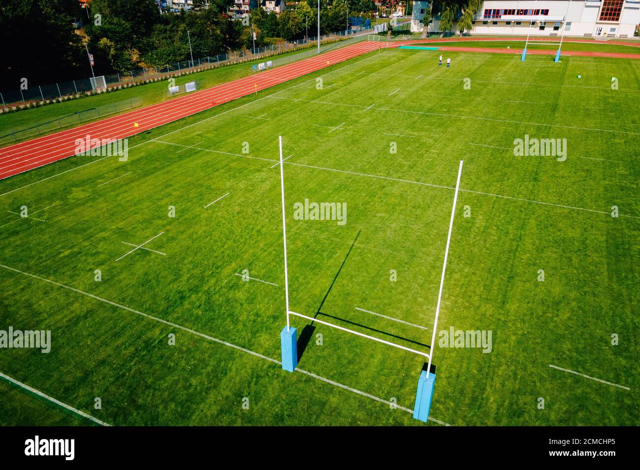 rugby stadium shots from the air Stock Photo - Alamy