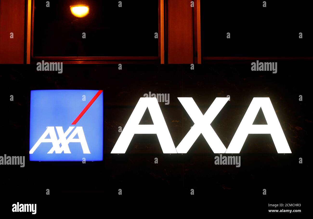 Logo axa hi-res stock photography and images - Alamy