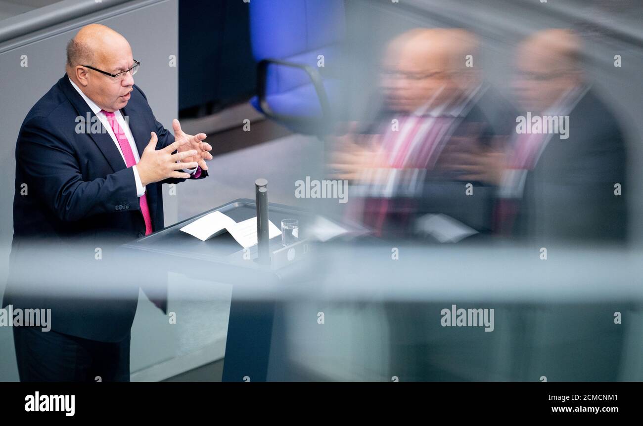 Berlin, Germany. 17th Sep, 2020. Peter Altmaier (CDU), Federal Minister ...