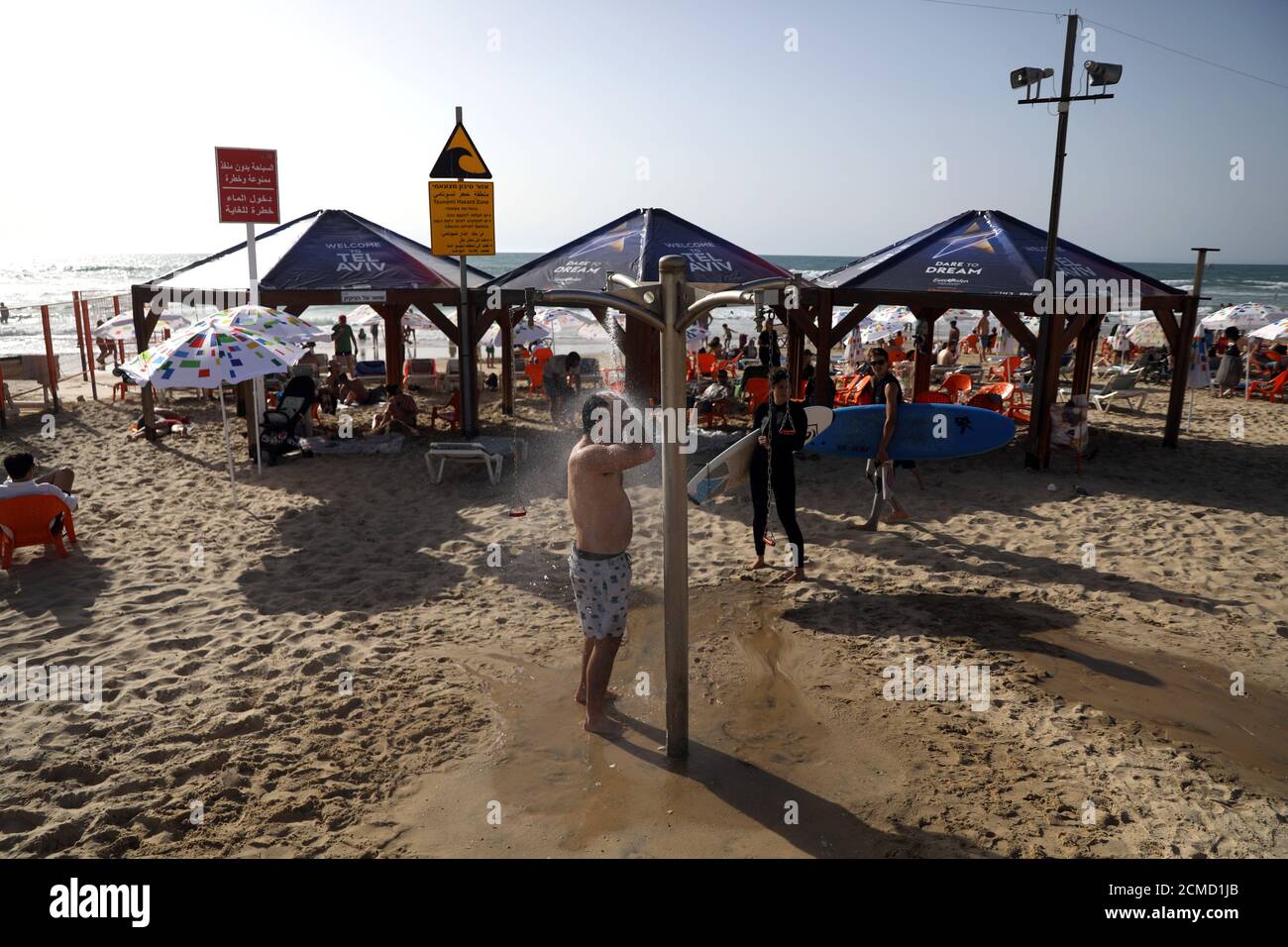 Tel Aviv Beach Party High Resolution Stock Photography and Images - Alamy