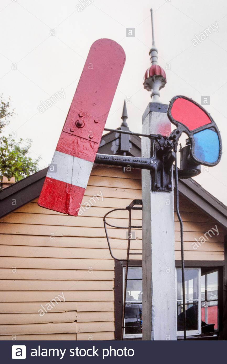 Signal Box 1980s High Resolution Stock Photography and Images - Alamy