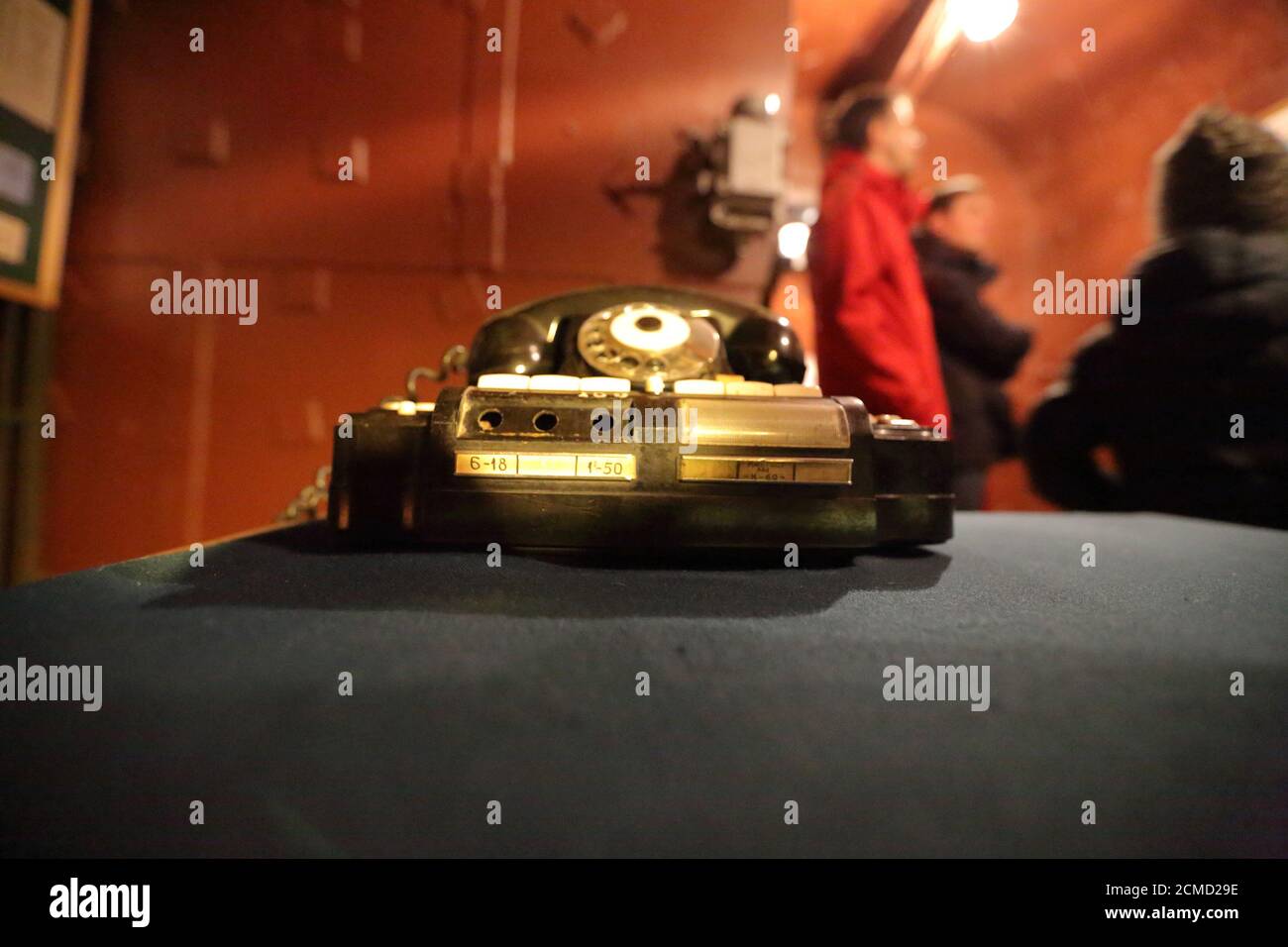 Vintage telephone set Stock Photo - Alamy