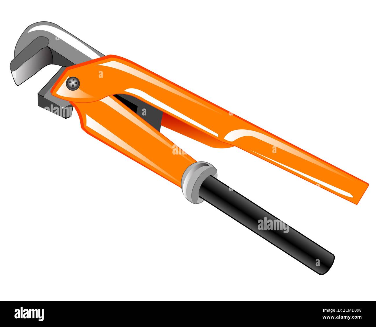 Tools key on white Stock Photo - Alamy