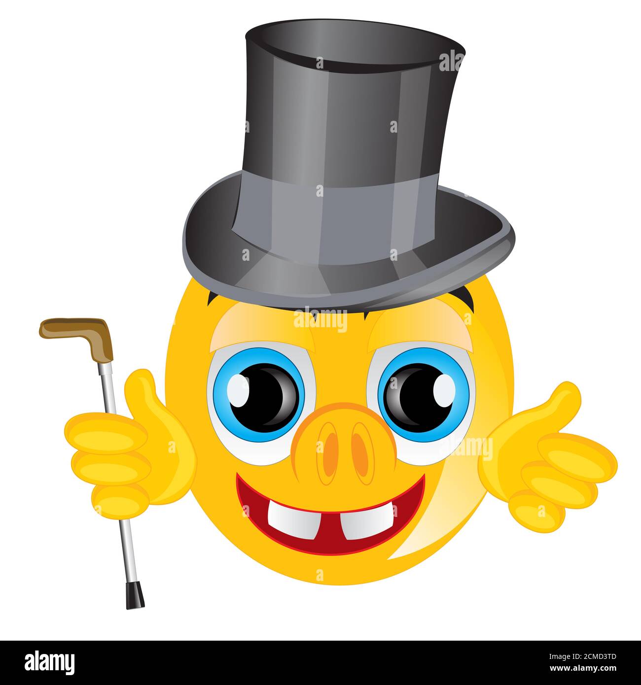 Cartoon cylinder Cut Out Stock Images & Pictures - Alamy