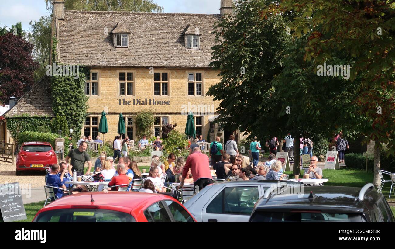 Bourton on the Water village Cotswolds UK Stock Photo - Alamy