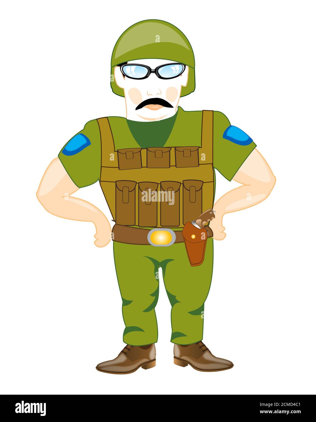 Weapon belt Cut Out Stock Images & Pictures - Alamy