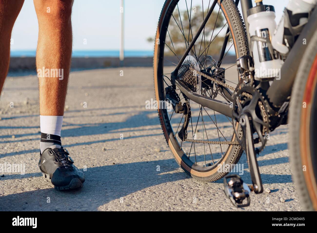 Detail cyclist man feet hi-res stock photography and images - Alamy