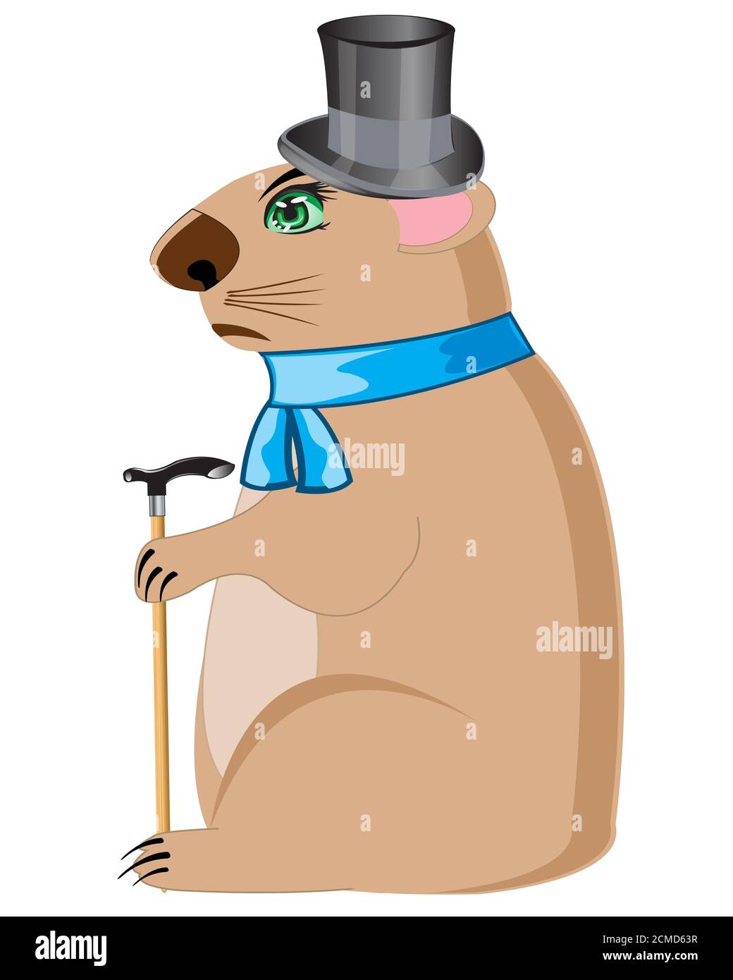 Woodchuck cartoon hi-res stock photography and images - Alamy