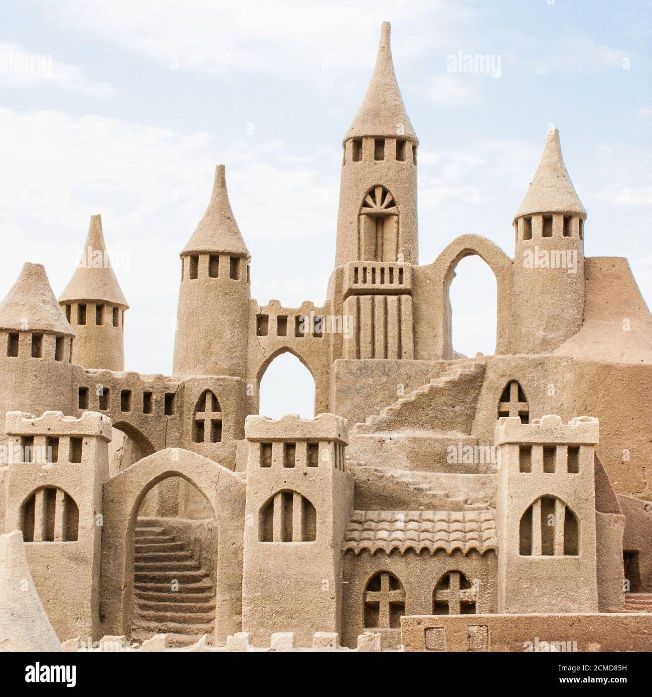 Sandcastle fort hi-res stock photography and images - Alamy