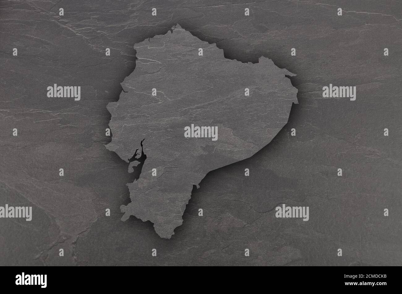 Map ecuador on dark hi-res stock photography and images - Alamy