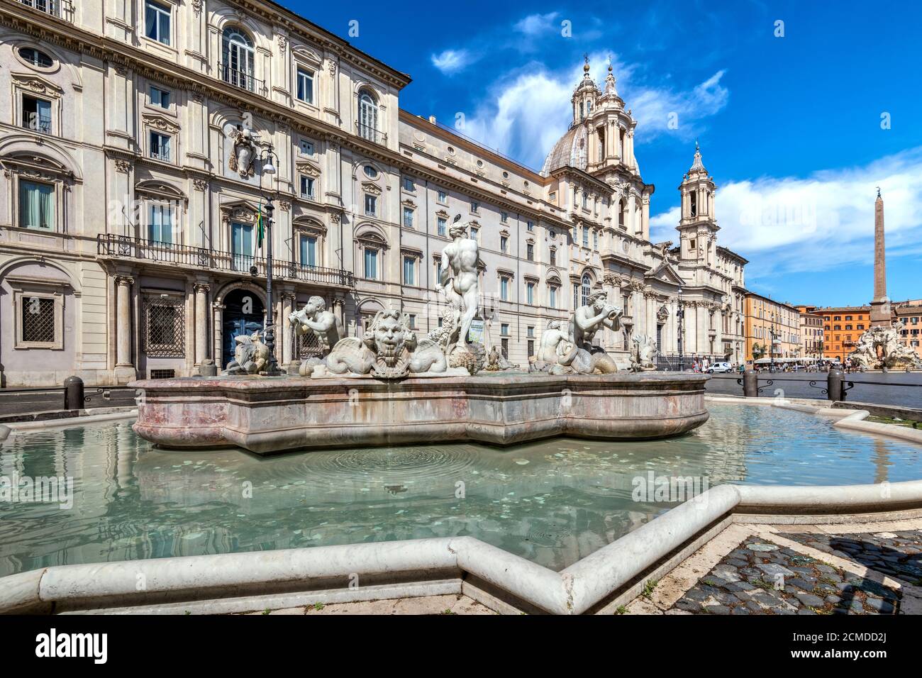 Lazio roma piazza navona fontana del moro hi-res stock photography and ...