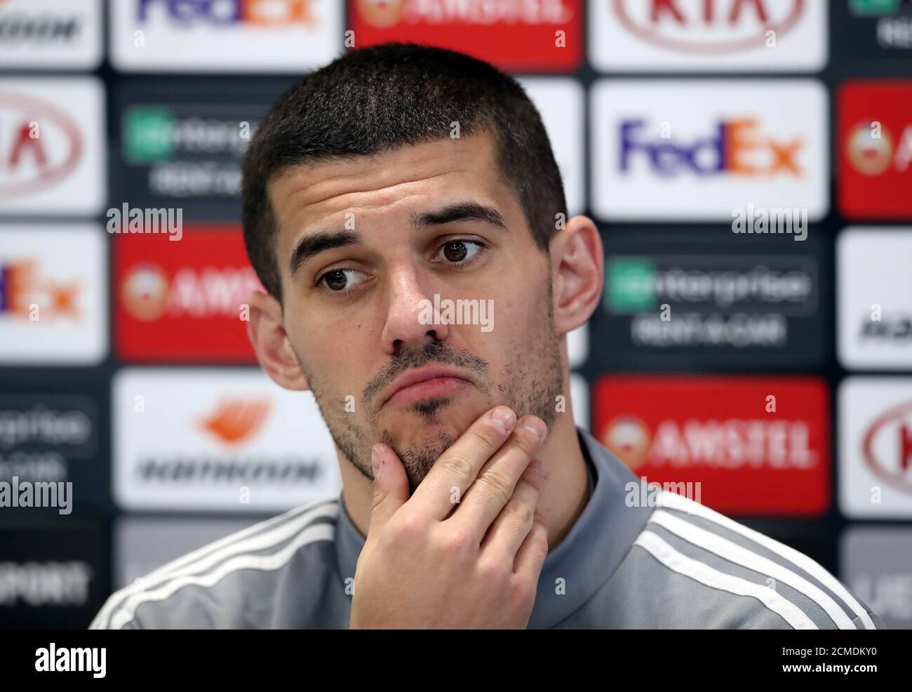 Press conference sir jack hayward training ground hi-res stock ...