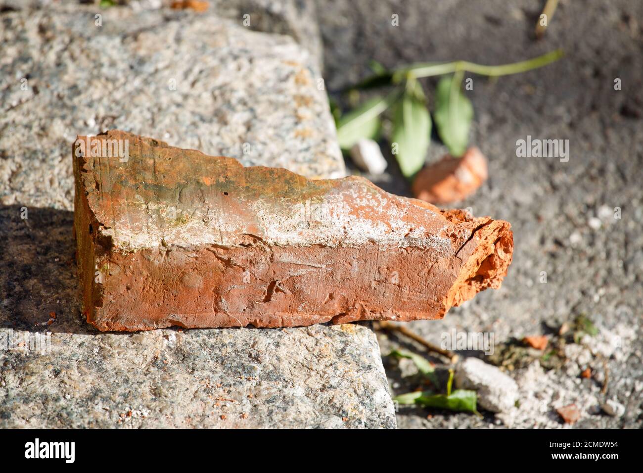 Old clay brick path hi-res stock photography and images - Alamy
