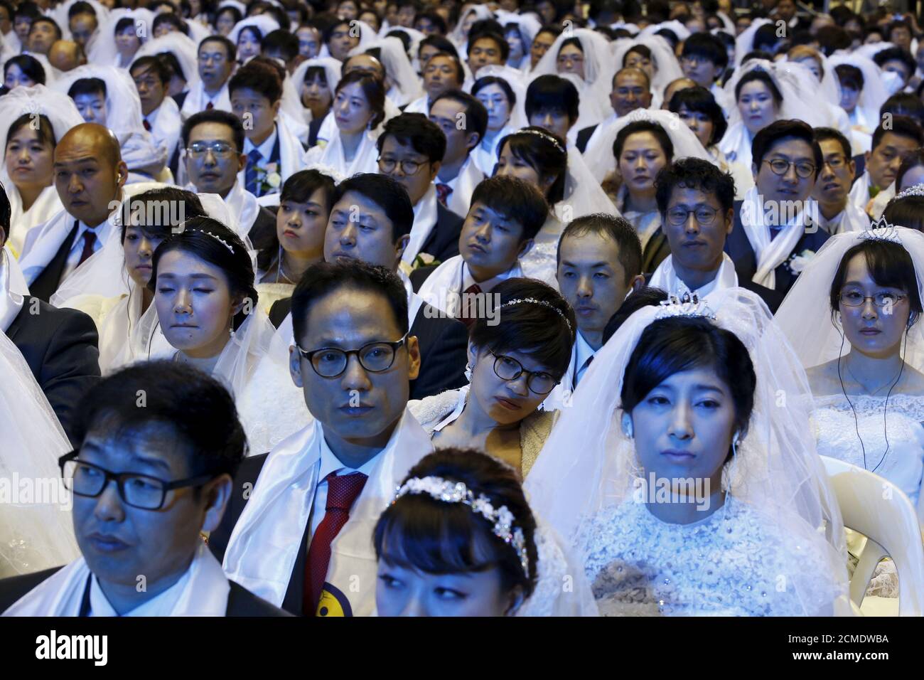 Mass wedding korea hi-res stock photography and images - Alamy