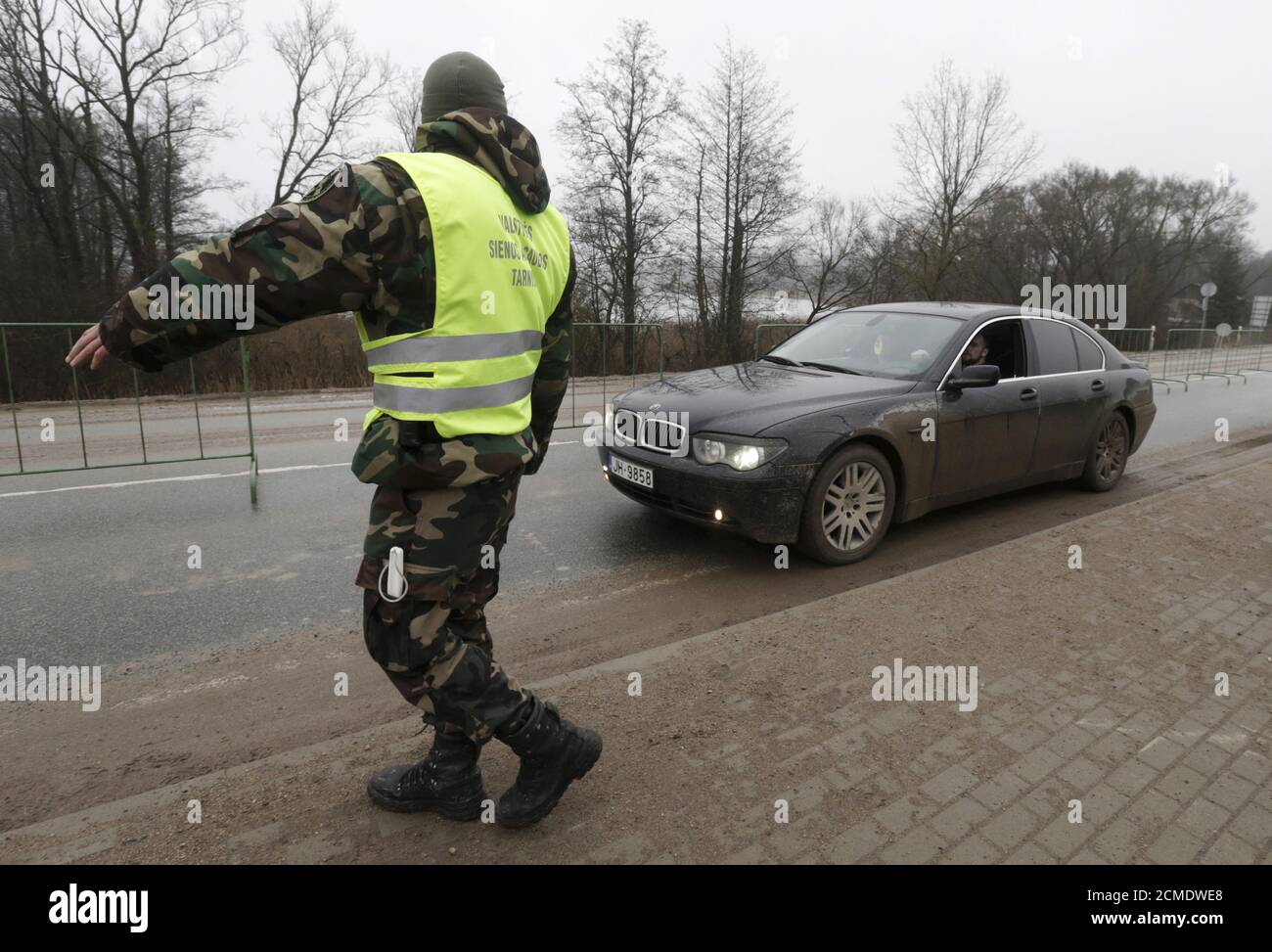 Lithuanian border hi-res stock photography and images - Alamy