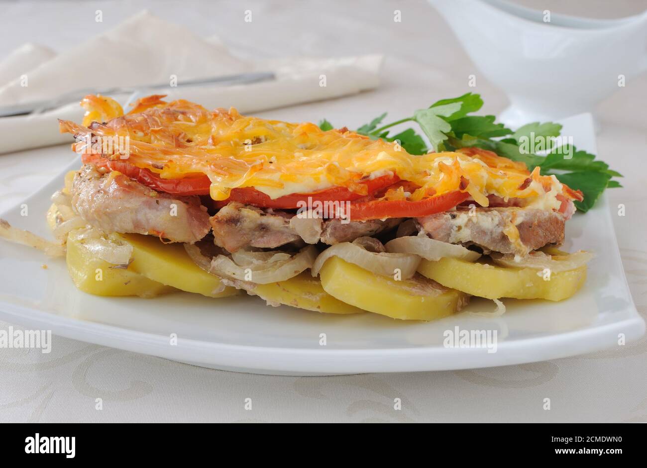 Boiled potatoes cheese hi-res stock photography and images - Alamy